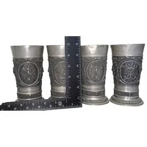 The Unbranded Brand | Dining | 4 Set Vintage Hunter Beaker Cordial Cups ...